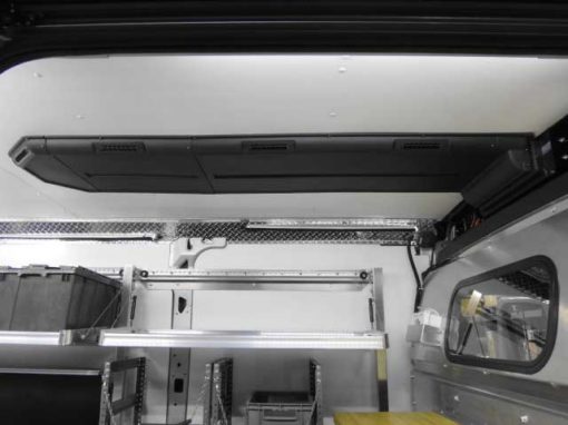 RAM ProMaster rear cargo HVAC systems for heating cooling