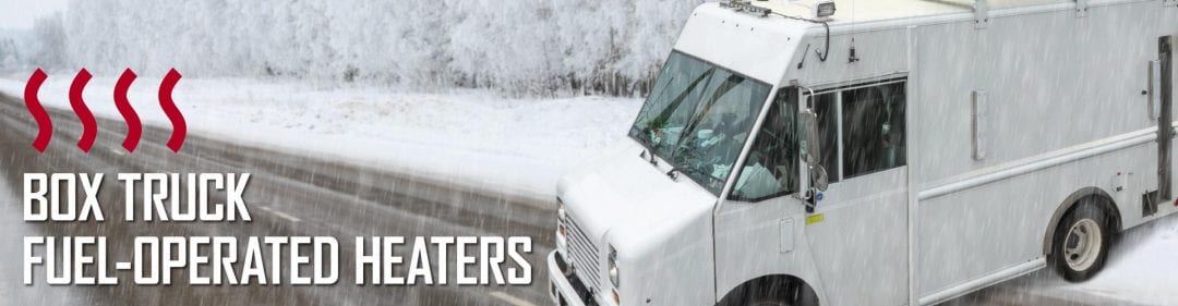 Fuel operated heater rear cargo Transit ProMaster Sprinter