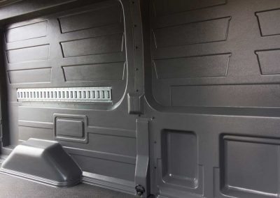 Ford transit rear cargo HVAC solutions by Cicioni
