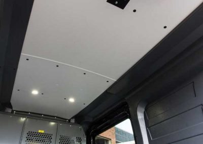 Ford transit rear cargo HVAC solutions by Cicioni