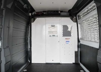 RAM ProMaster rear cargo HVAC systems for heating cooling