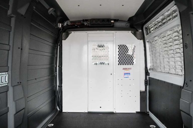 RAM ProMaster rear cargo HVAC systems for heating cooling
