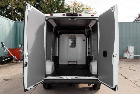 RAM ProMaster rear cargo HVAC systems for heating cooling
