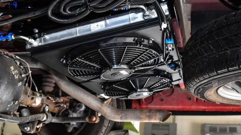 Ford Transit rear cargo HVAC solutions by Cicioni